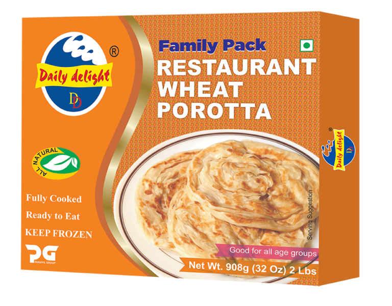 Restaurant Wheat Porotta Family Pack – Daily Delight